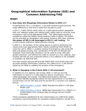 Mapping (GIS) and Common Addressing FAQ - Esri Canada Doc Template ...