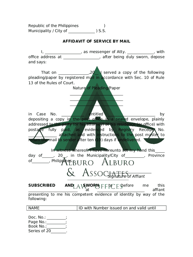 Notes Judicial-Affidavit-Rule - Studocu Doc Template | pdfFiller
