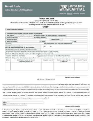 Fillable Online Get the up-to-date form no 15g see section 197a 1c and rule ... Fax Email Print ...