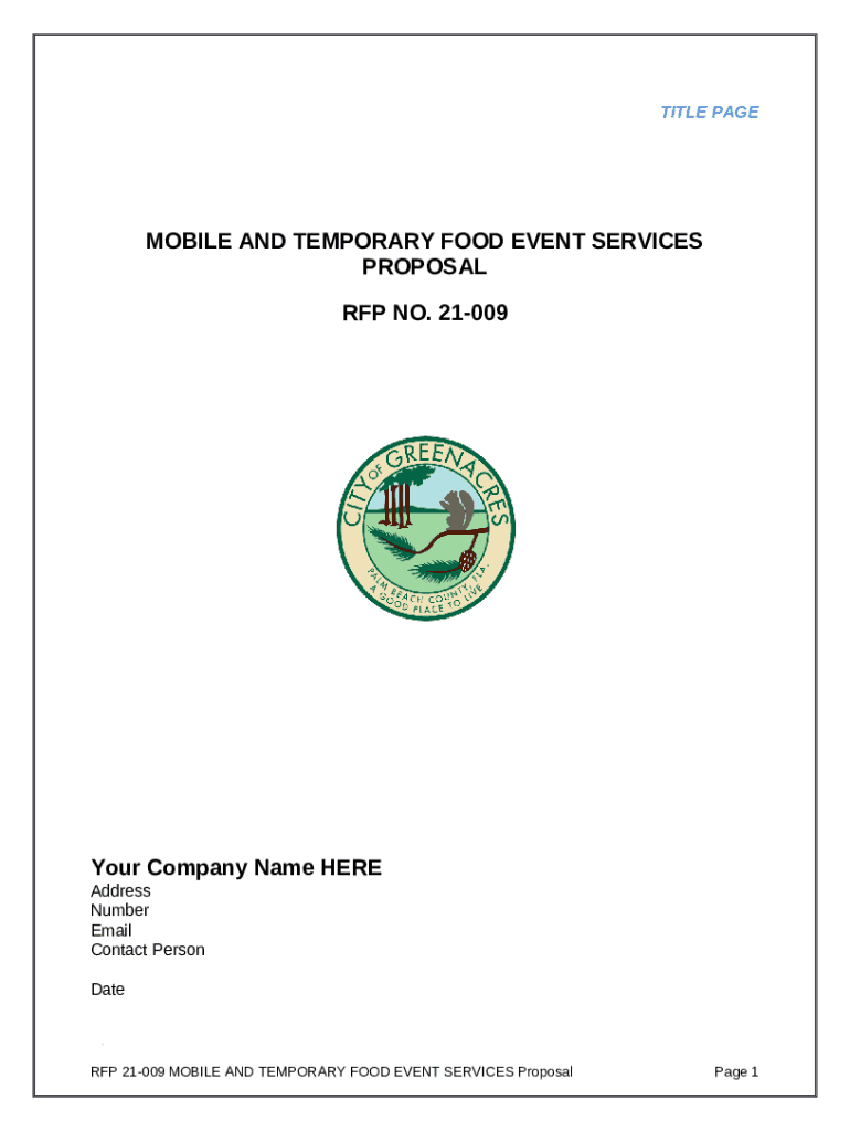 Food Safety at Temporary Events - City of Columbus Doc Template | pdfFiller