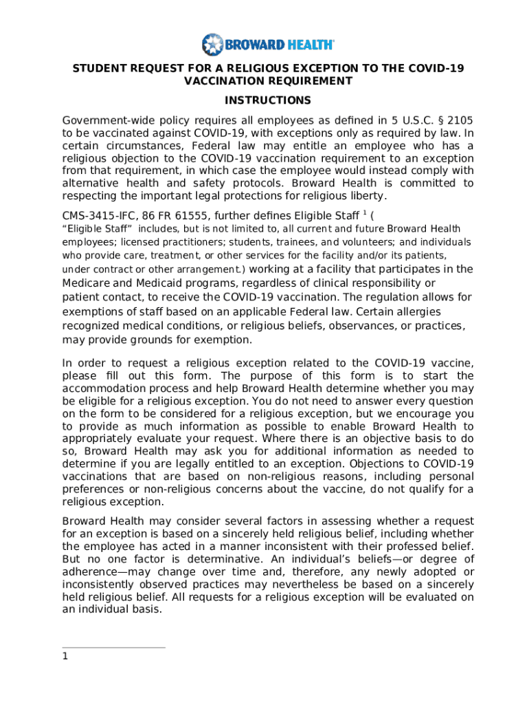 dd religious exemption Doc Template | pdfFiller