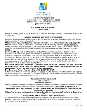 ACCESS CONTROL SYSTEMS INSTALLATION Doc Template | pdfFiller