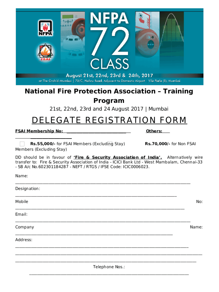 delegate registration Doc Template | pdfFiller
