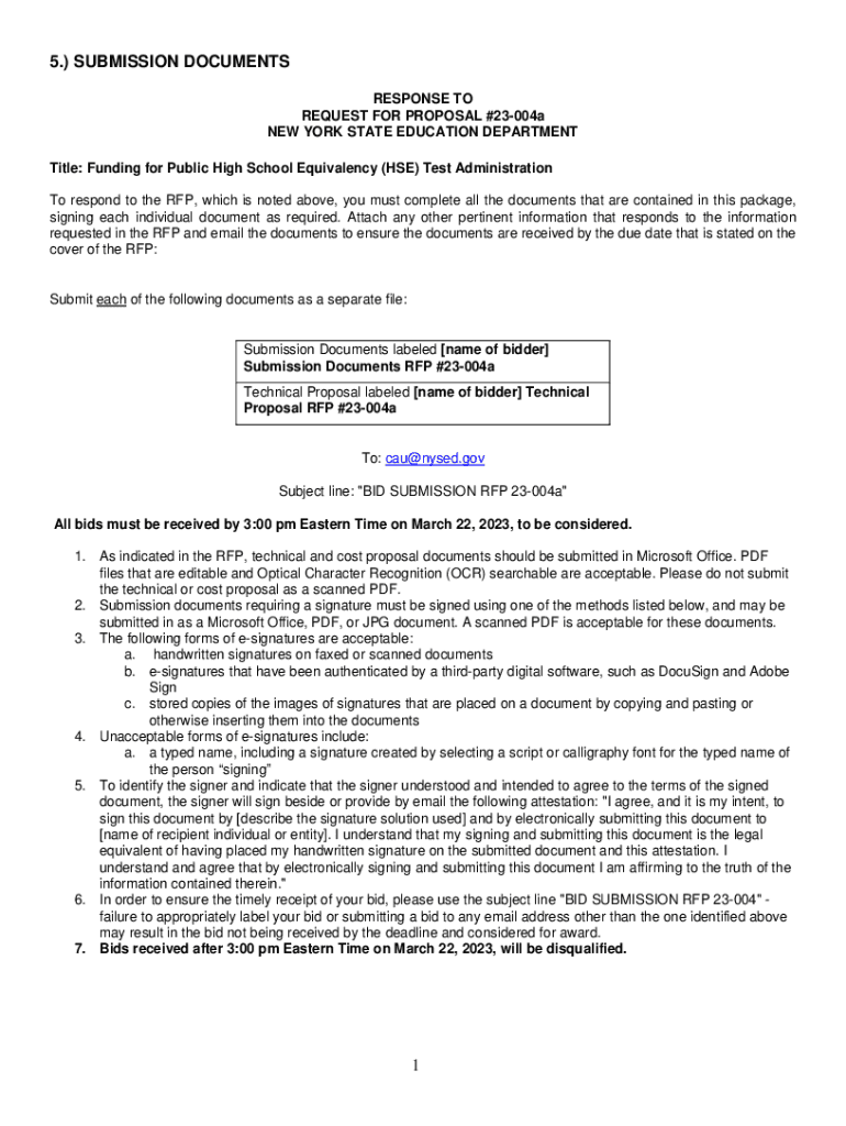 Fillable Online 13 RFP Response Examples & Strategies For Superior ...