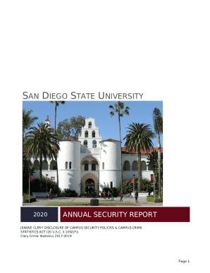 message from the president or their designee - SDSU Police - police ...
