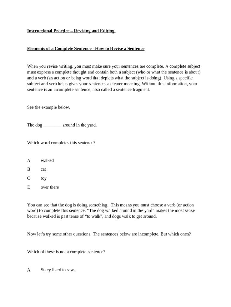 Editing Your Writing For Kids - Video for Elementary Students Doc ...