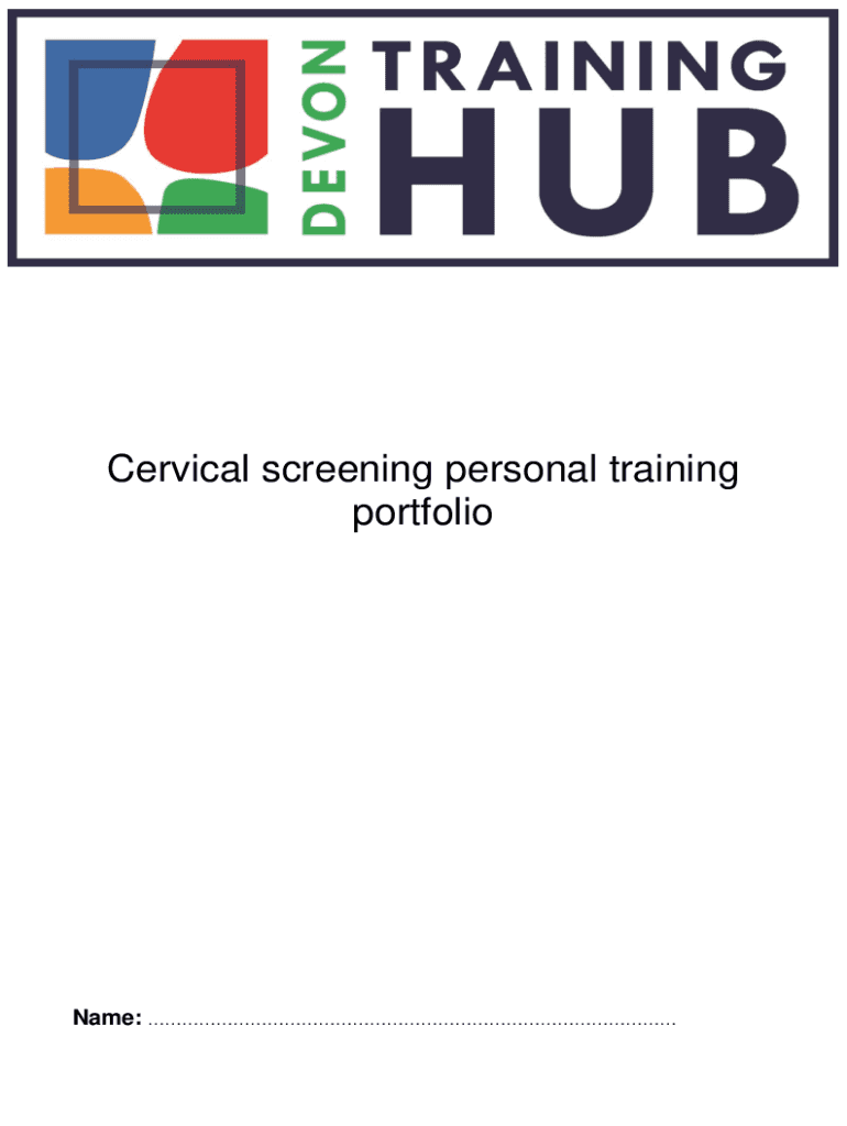 Fillable Online guidance for the training of cervical sample takers ...