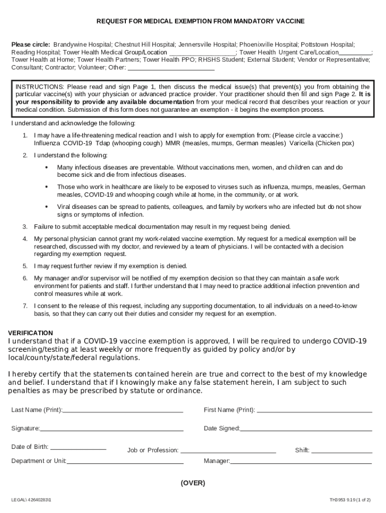 Tower Health to Open Three New Urgent Care Locations Doc Template ...