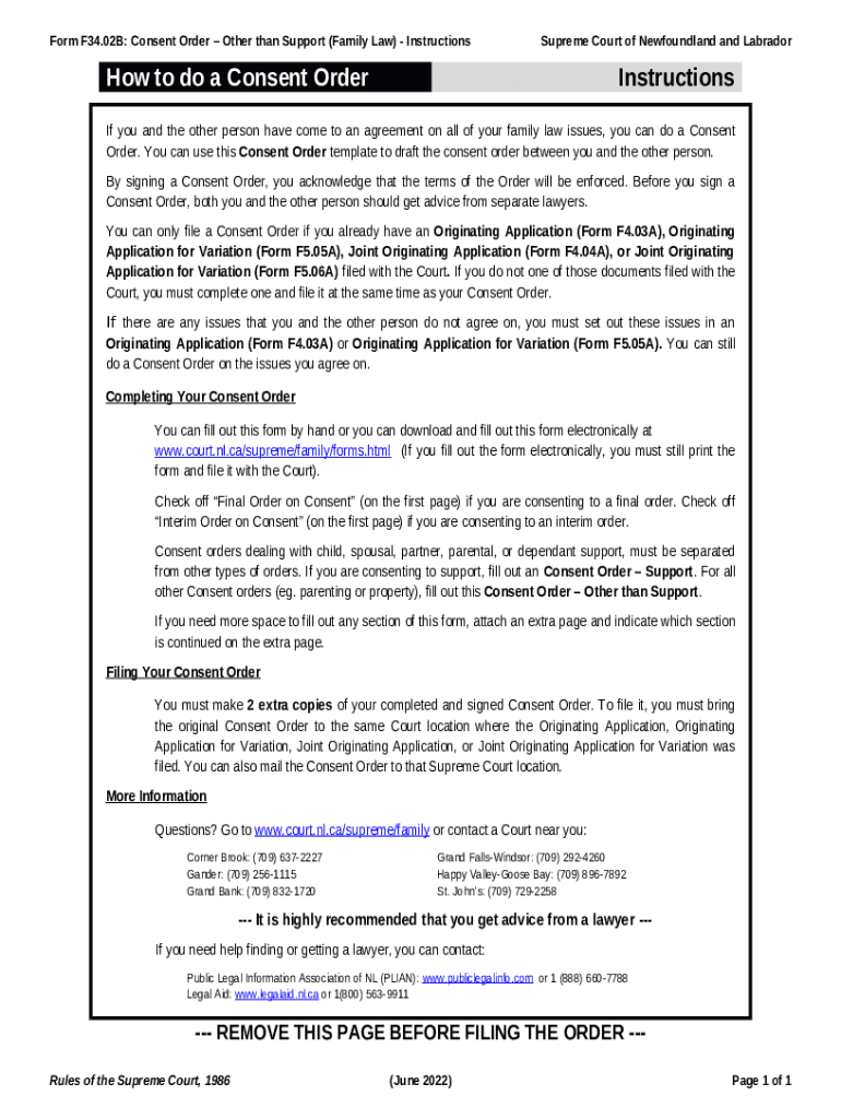 Motions to change a final order or written agreement Doc Template ...