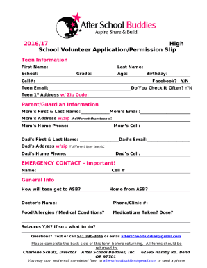 Annual Volunteer Registration Doc Template | pdfFiller