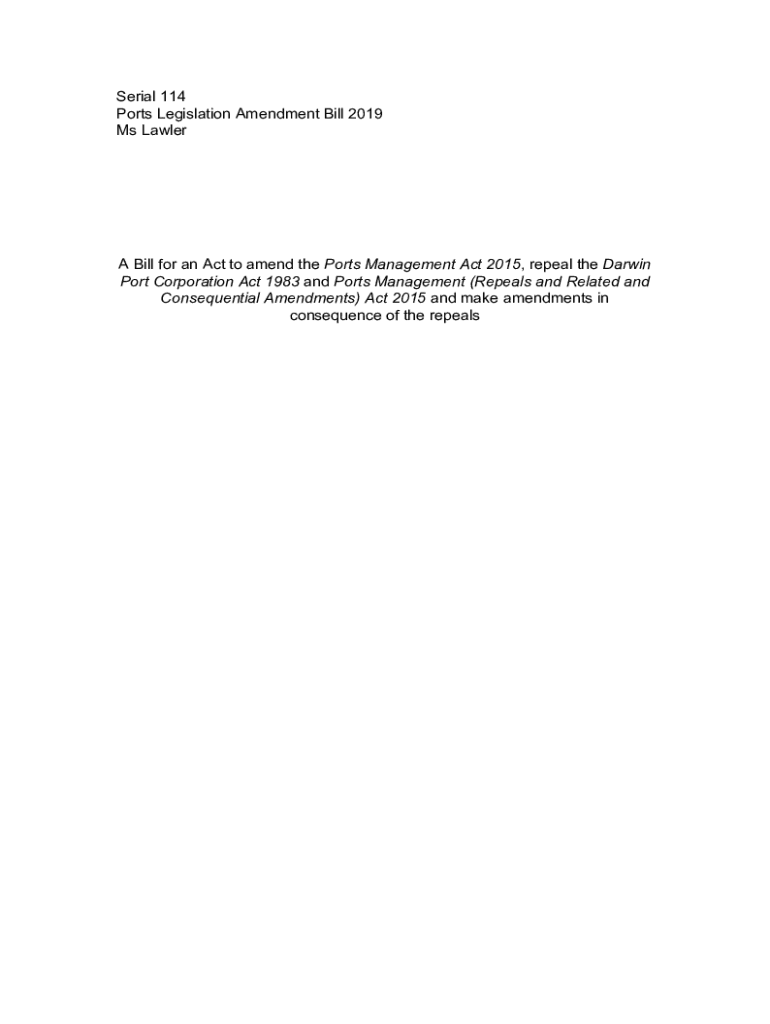 Fillable Online parliament nt gov BAA-201 0003 Darwin Pipeline ...