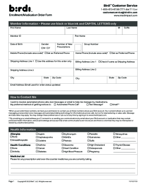 Fillable Online Medication Order Form - University of Utah Health Plans ...