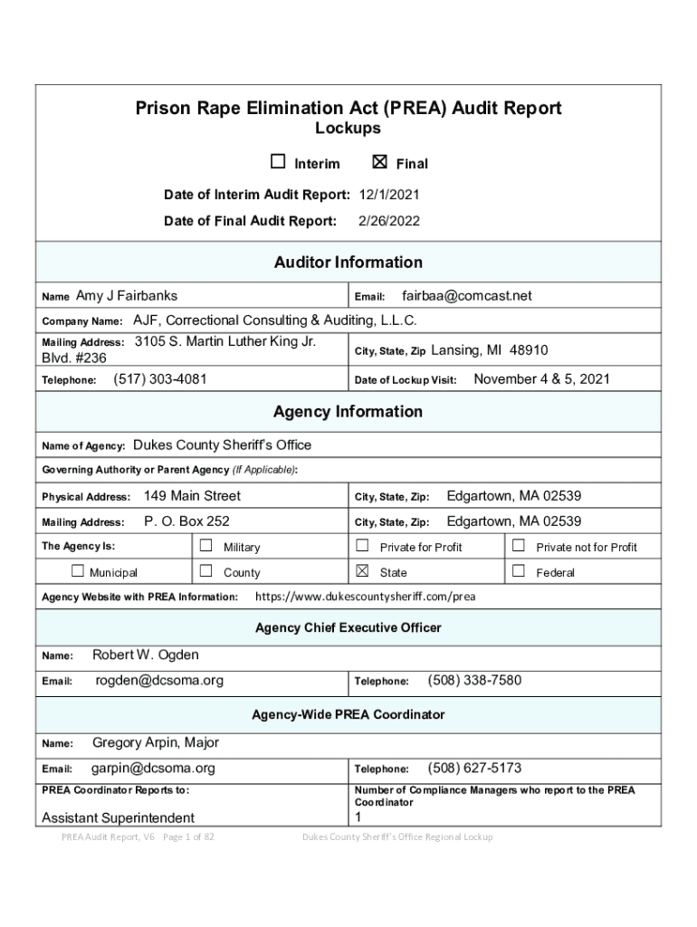 Fillable Online Jail, Regional Lock-Up & House of Correction Fax Email ...