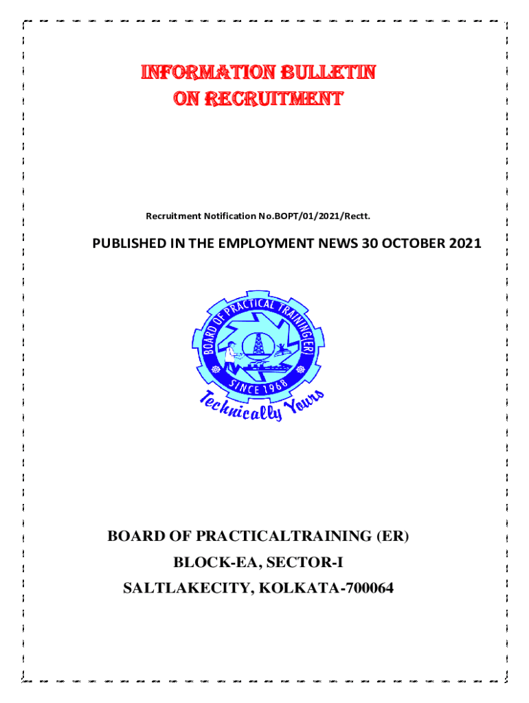 Fillable Online 4 IN BOARD OF PRACTICAL TRAINING (ER) /... Fax Email ...
