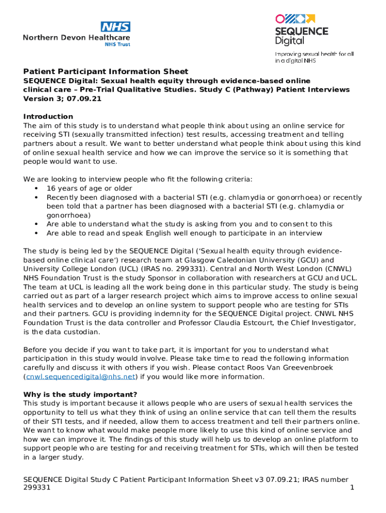 Ination sheet for qualitative evaluation of trial ... Doc Template | pdfFiller