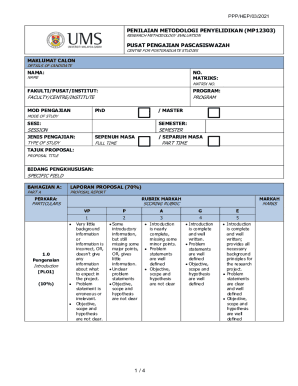 Fillable Online RESEARCH METHODOLOGY EVALUATION Fax Email Print - pdfFiller