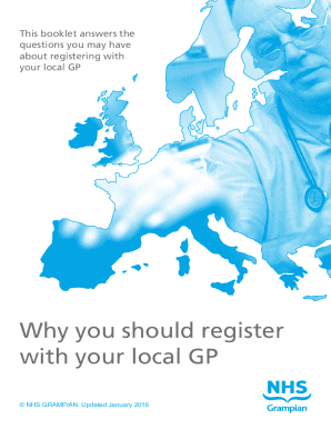 Fillable Online It's Your Practice: A patient guide to GP services Fax ...