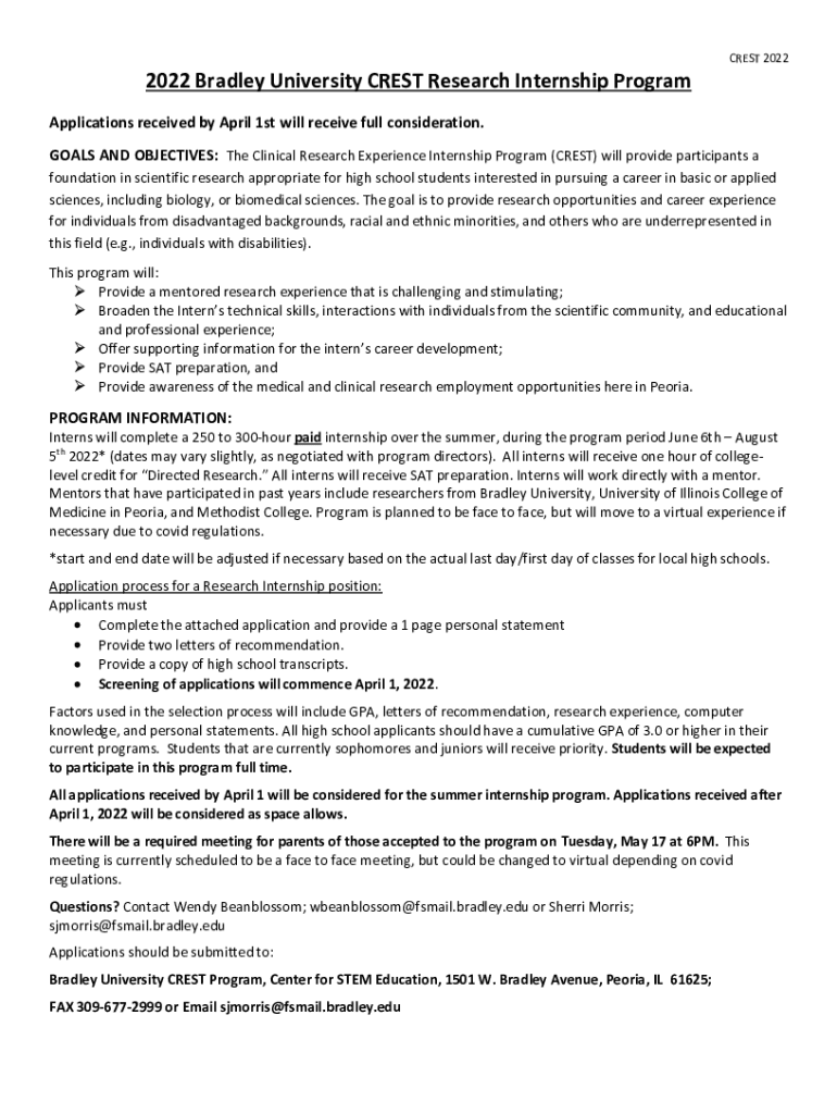 Fillable Online Springer Center for InternshipsStudent AffairsOffices ...