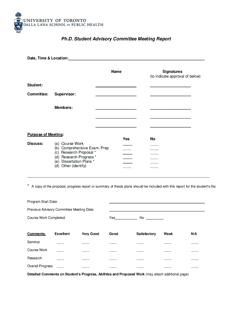 Fillable Online STUDENT PROGRESS AND THE ROLE OF STUDENT ... Fax Email ...