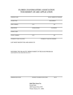 Fillable Online fba flmusiced Forms - FBA Home Fax Email Print - pdfFiller