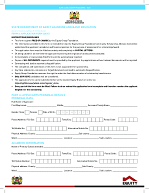 Fillable Online Elimu Scholarship Application Form 22Apr21.pdf Fax ...