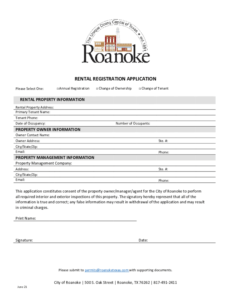 Fillable Online Rental Information Form Fax Email Print - pdfFiller