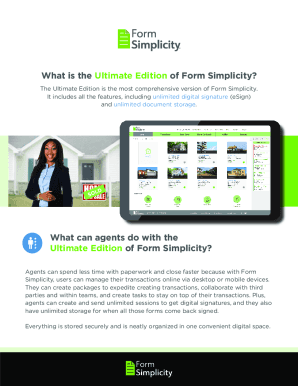 Fillable Online What is the Ultimate Edition of Form Simplicity? Fax ...