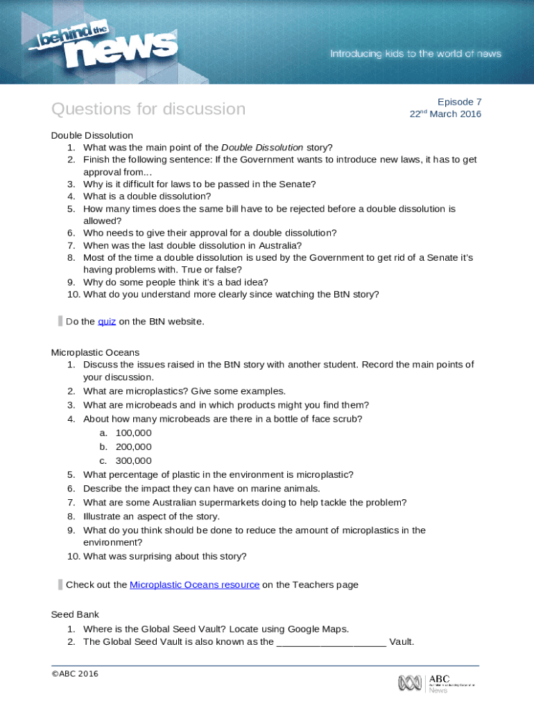 A double dissolution: the how and whatConstitution ... Doc Template ...