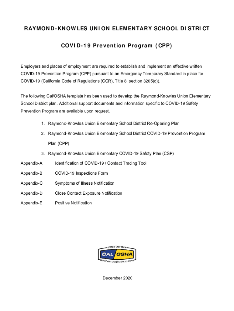 Fillable Online Pacific Union COVID-19 Safety Plan Fax Email Print - pdfFiller