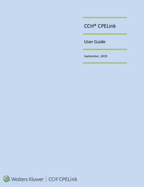 Fillable Online CCH Publications: Tax and Accounting Books and eBooks ...
