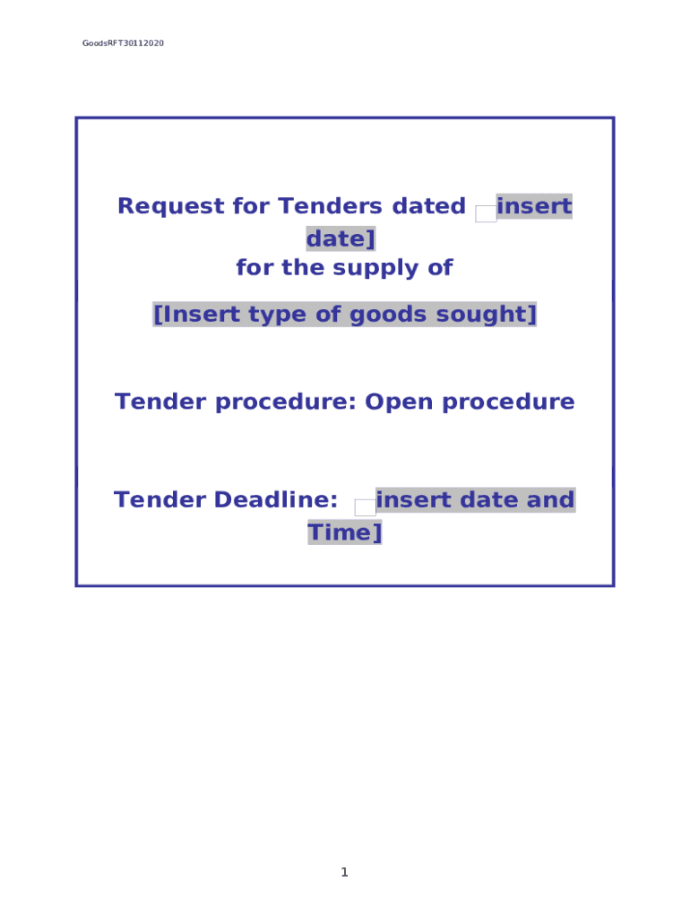Part A - Request for Proposal (RFP) (Template) - Studylib Doc Template | pdfFiller