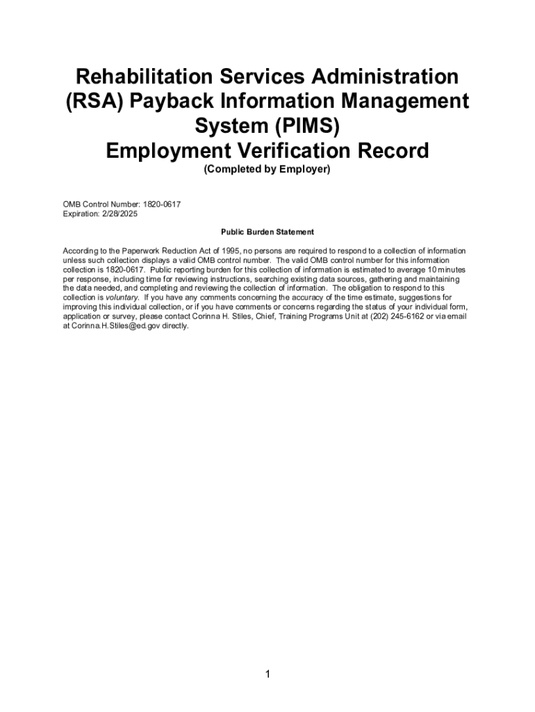Fillable Online pdp ed Rehabilitation Services Administration (RSA ... - Regulations.gov Fax ...