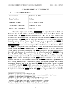 Fillable Online Accountability DashboardChicago Police Department Fax ...