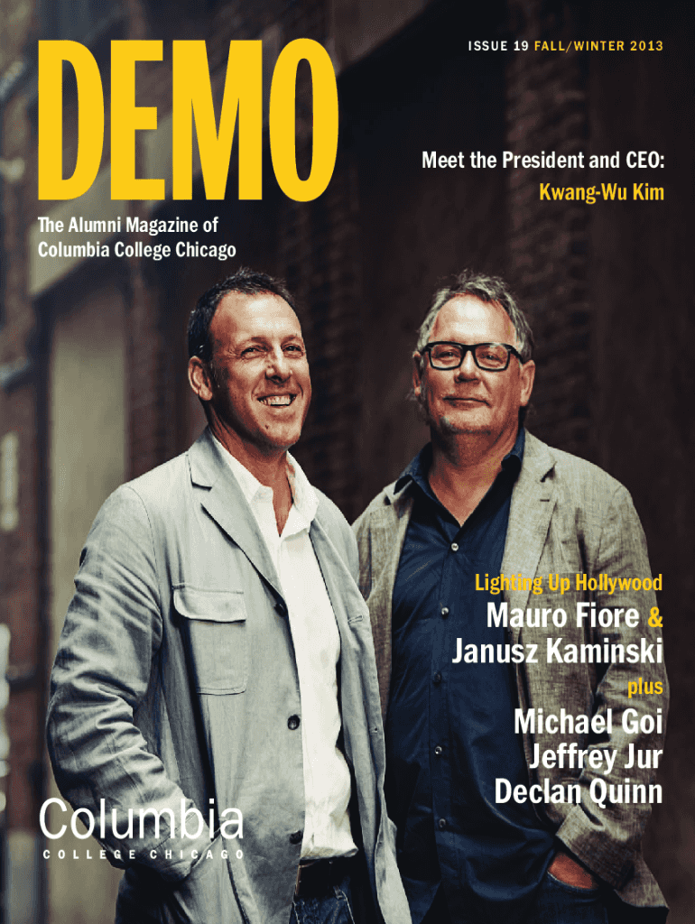 Fillable Online An Update from President KimBy Columbia College Chicago Fax Email Print - pdfFiller