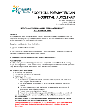 Fillable Online Fillable Online cvhp FOOTHILL PRESBYTERIAN ... Fax ...