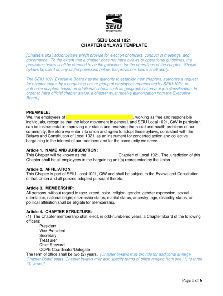 Fillable Online SERVICE EMPLOYEES INTERNATIONAL UNION LOCAL ... Fax Email Print - pdfFiller