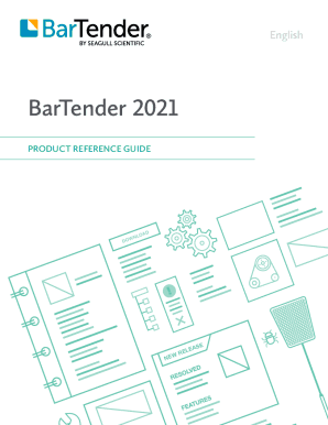 Fillable Online BarTender Product Reference Guide Fax Email Print ...