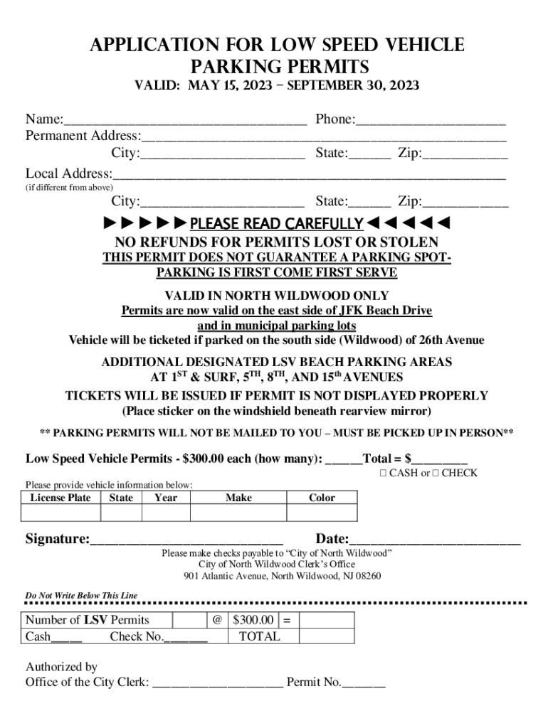 Fillable Online Parking Structure Permit Application - City of Fort Collins Fax Email Print ...