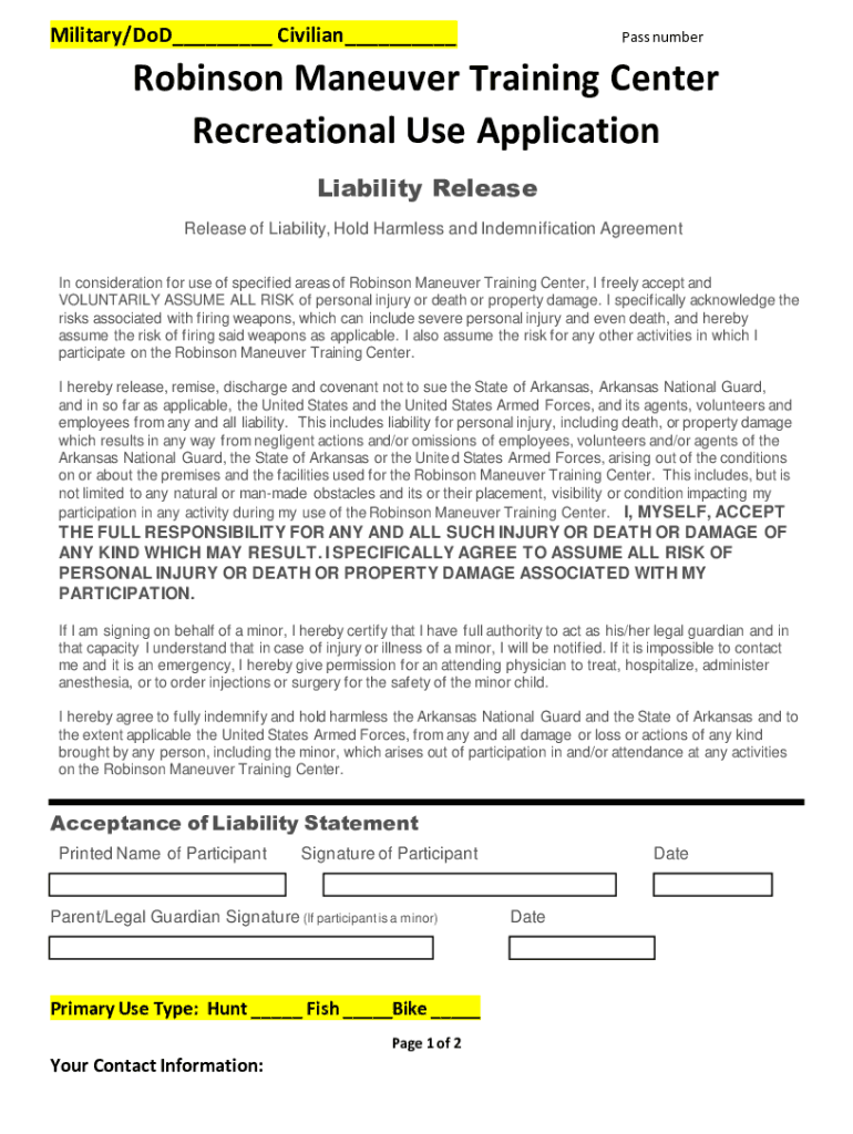 Fillable Online waiver, release, indemnification and hold harmless agreement Fax Email Print ...