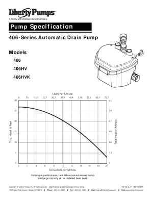 Fillable Online 406-Series Automatic Drain Pump,Engineering ...