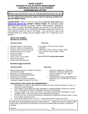 Fillable Online Broome to hold free hazardous waste drop off at ...