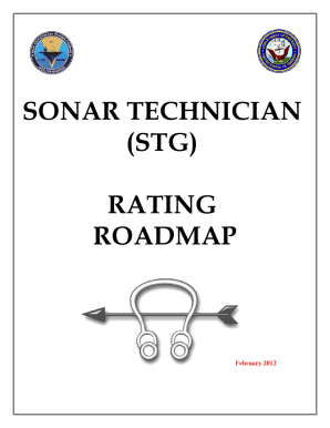 Fillable Online SONAR TECHNICIAN (STG) RATING ROADMAP - Navy Tribe Fax ...