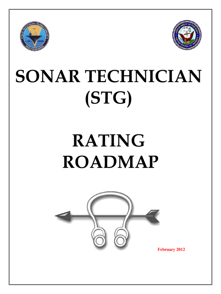 Fillable Online SONAR TECHNICIAN (STG) RATING ROADMAP - Navy Tribe Fax ...