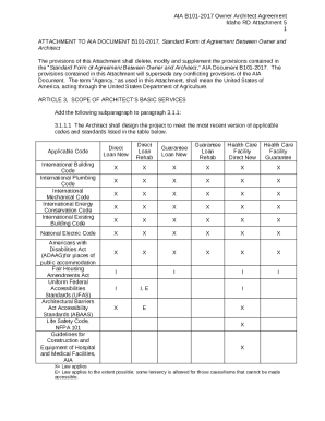 1 ATTACHMENT A Revisions to the Owner and Architect ... Doc Template ...