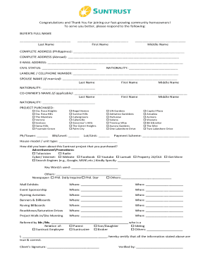 Fillable Online VERIFICATION FORM-SPI Projectsfor buyers abroad Fax ...