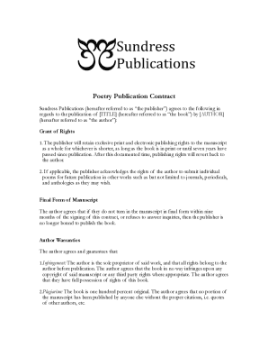 Fillable Online book publishing agreement - Studylib Fax Email Print ...