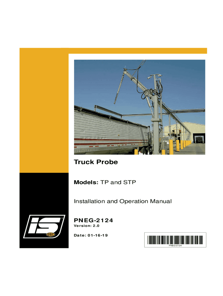 Fillable Online PNEG-2124 - Truck Probe - Model TP and STP ...