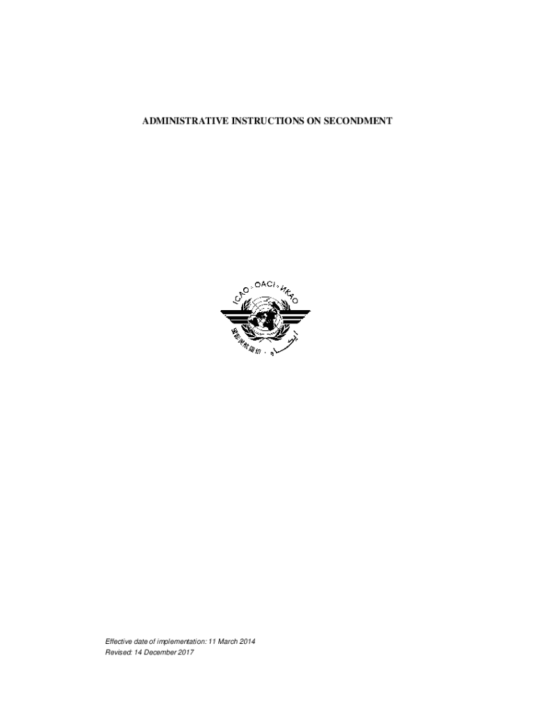 Fillable Online Standing Rules of Procedure of the Assembly of the ... - ICAO Fax Email Print ...