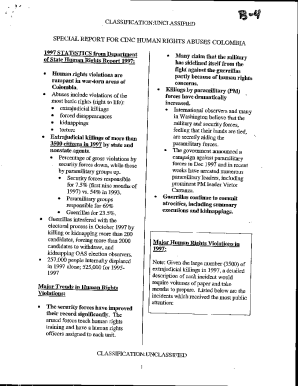 Fillable Online The Record of Human Rights Violations in the United ...