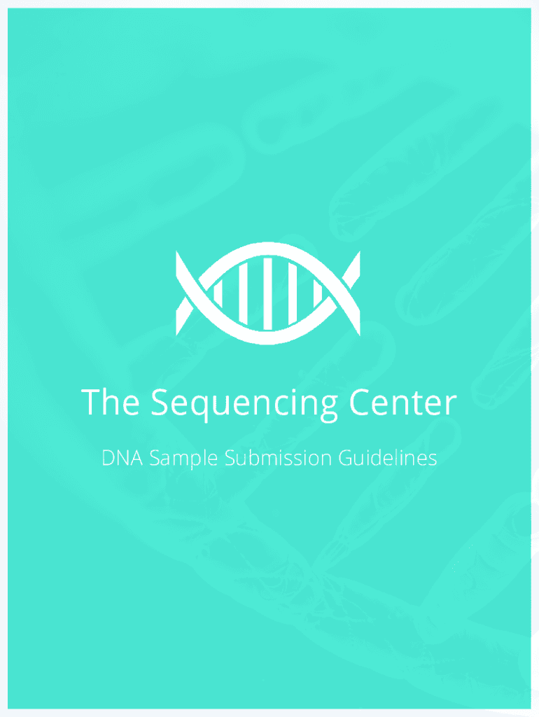 Fillable Online Sequencing Sample Overview - DOE Joint Genome Institute Fax Email Print - pdfFiller